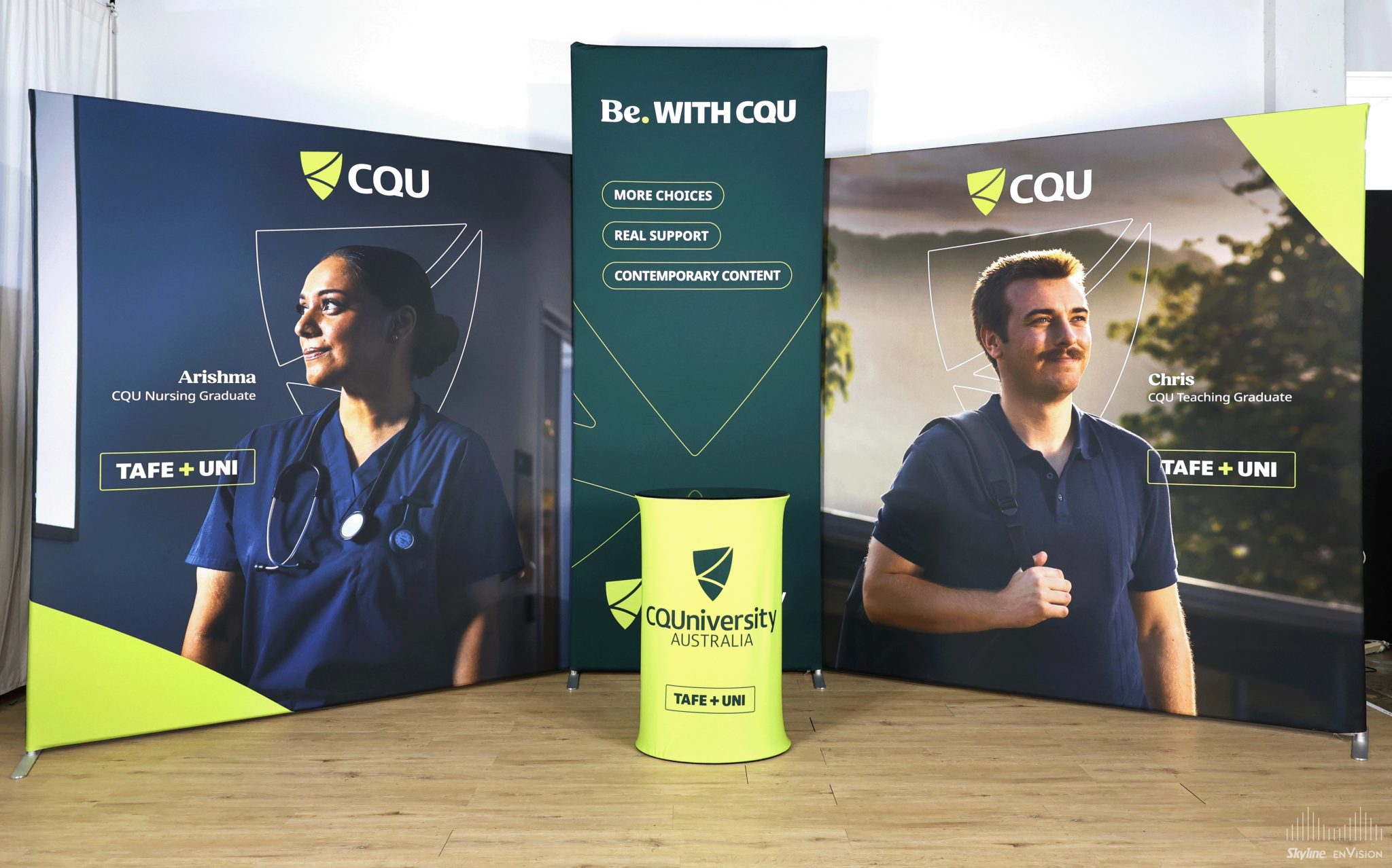 Reskin your existing displays and stretch your marketing budget further ...